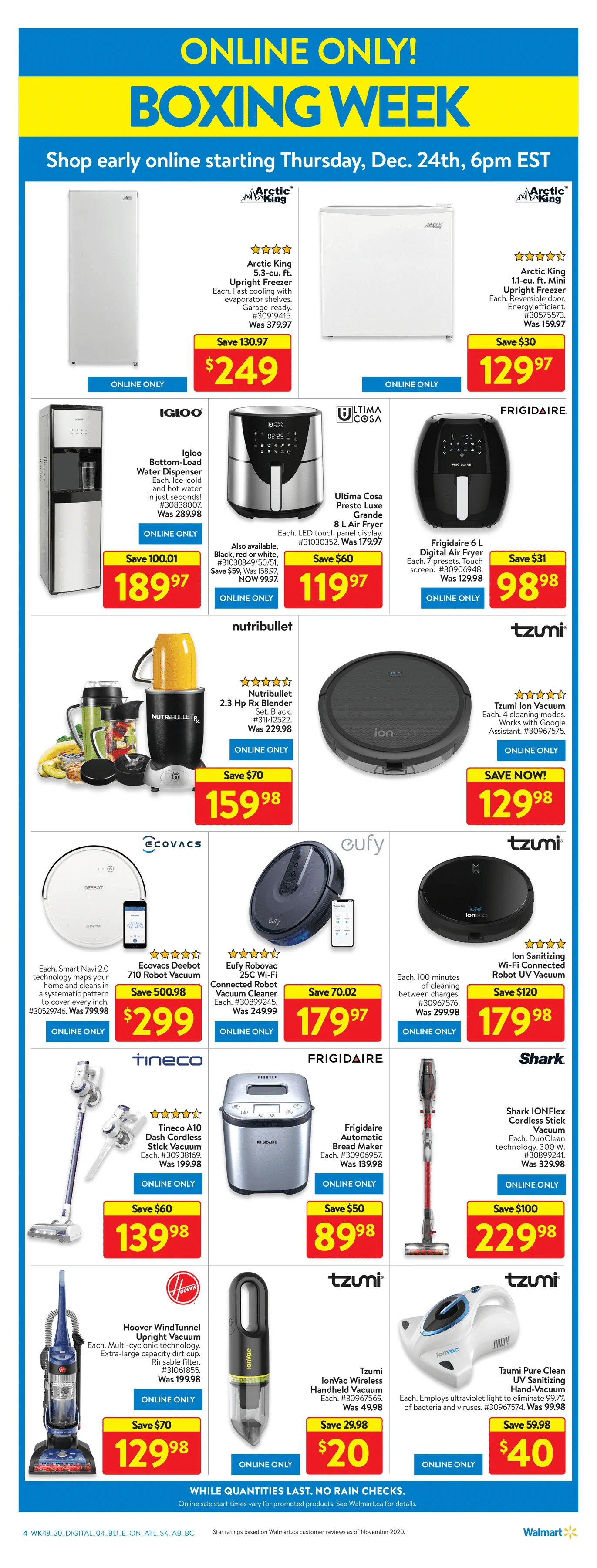 Walmart Flyer - Boxing Day Sales 2021
