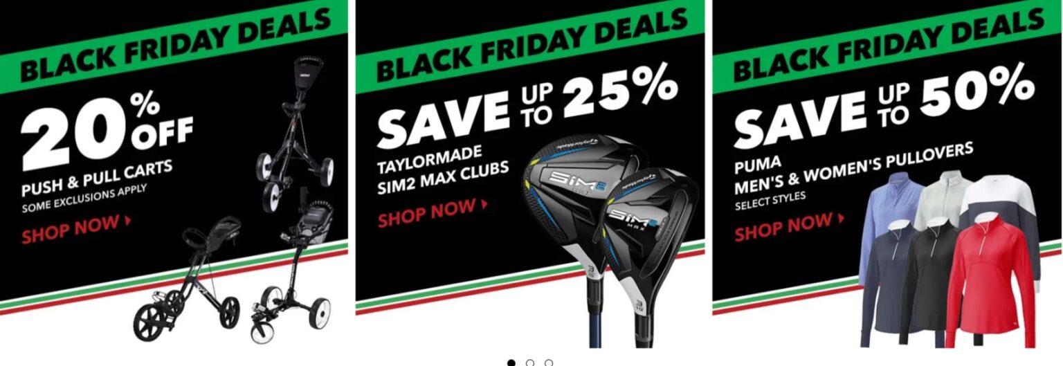 Golf Town Black Friday 2023 Sale Flyer