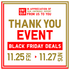 UNIQLO Black Friday Sale 2023 Canada