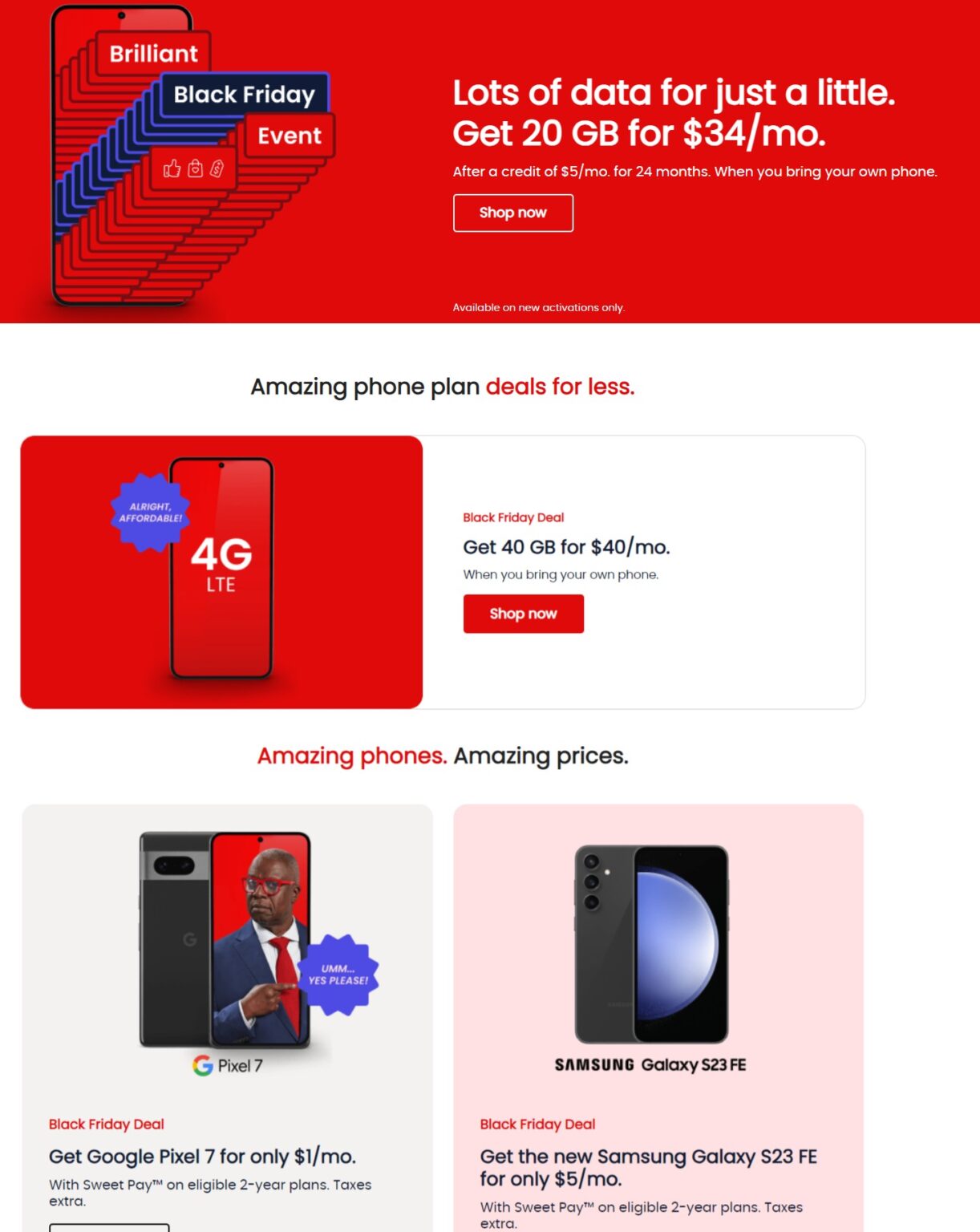 Virgin Mobile Black Friday Deals 2025 Canada