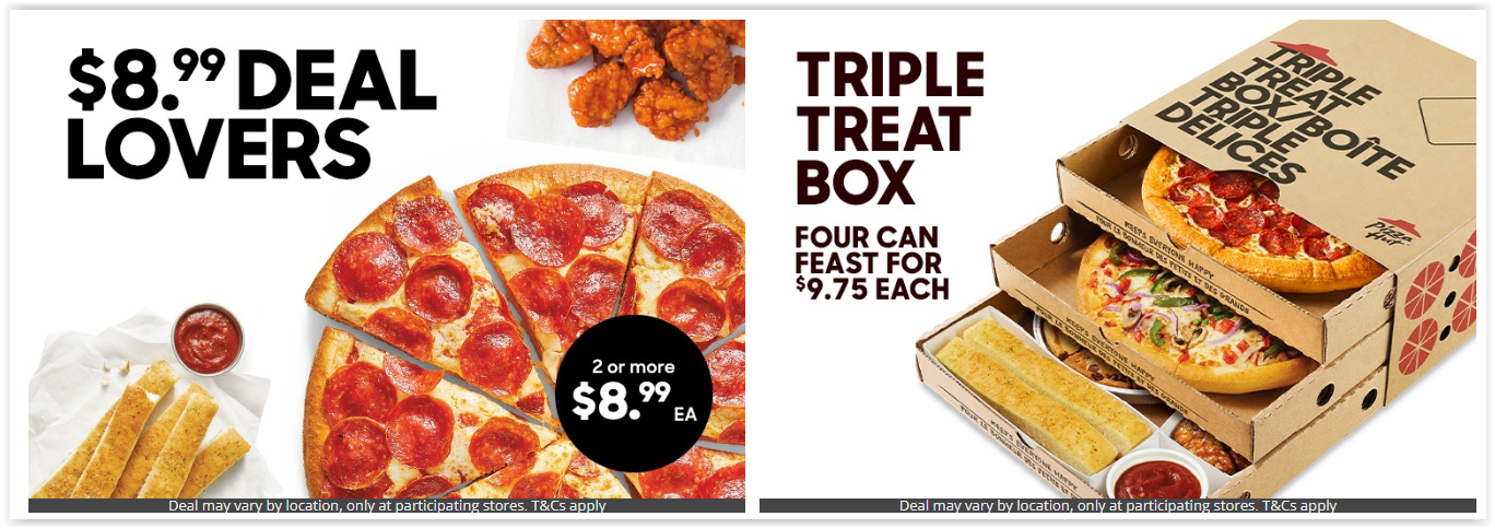 Pizza Hut Deals & Specials Canada