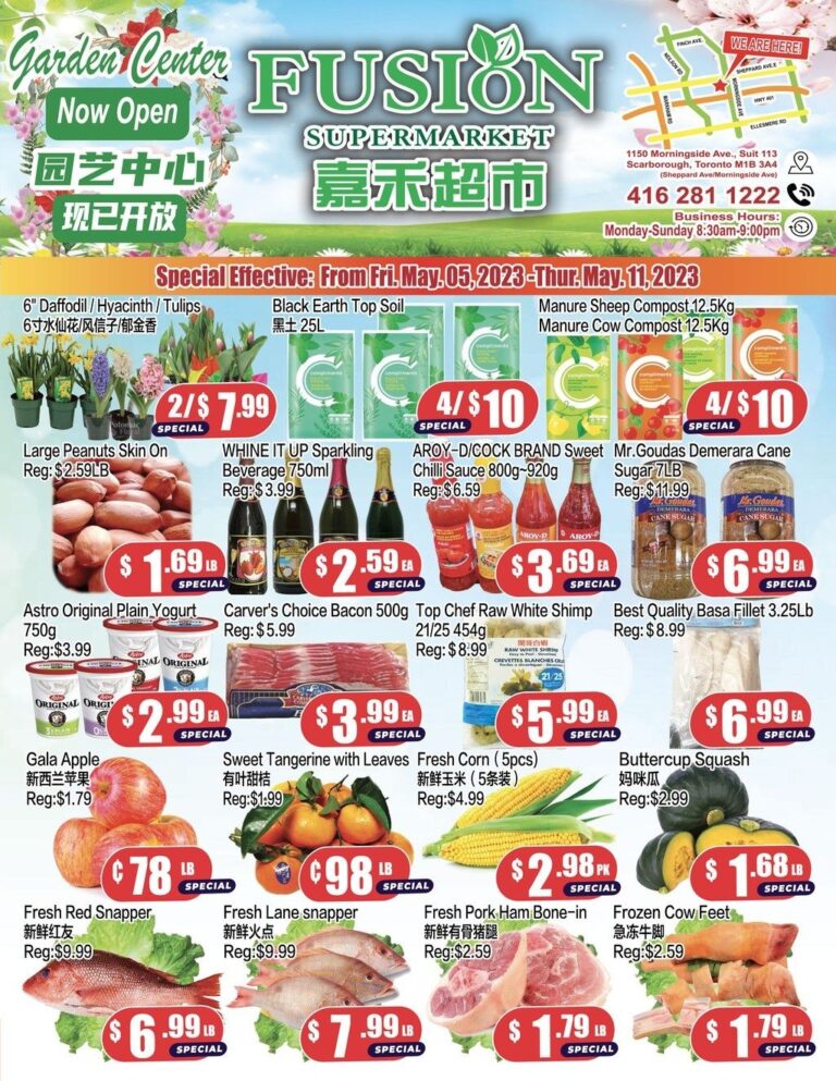 Fusion Supermarket Flyer - Scarborough, ON