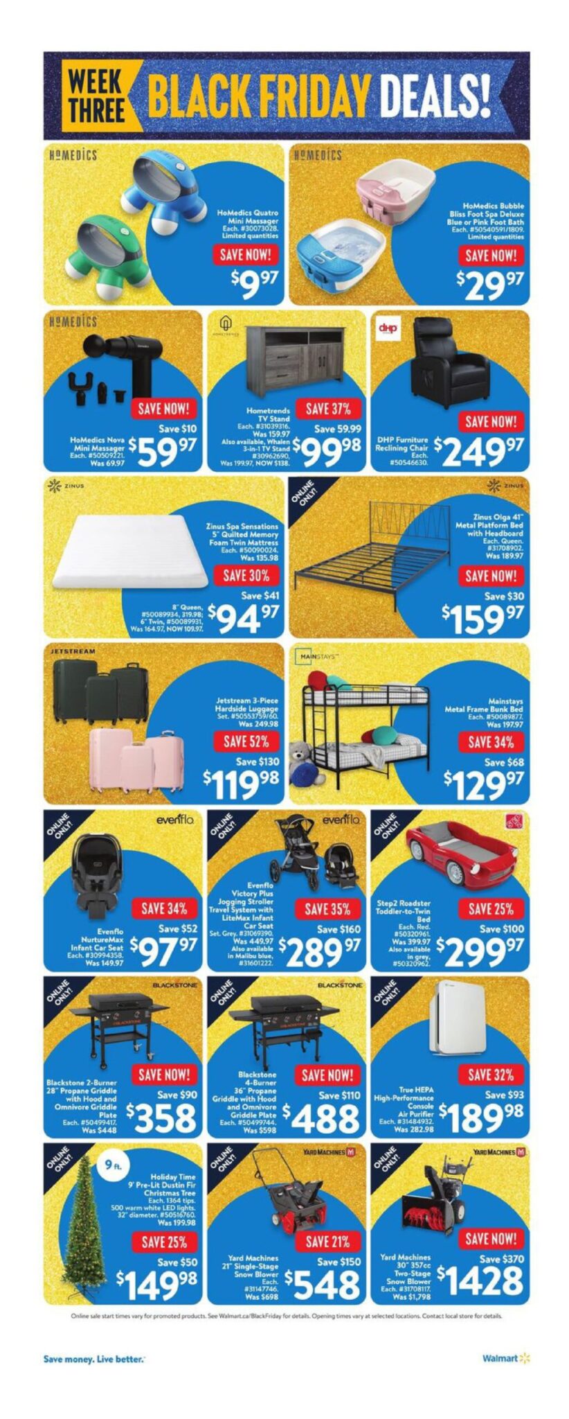 Walmart Black Friday Flyer Deals 2025 Canada