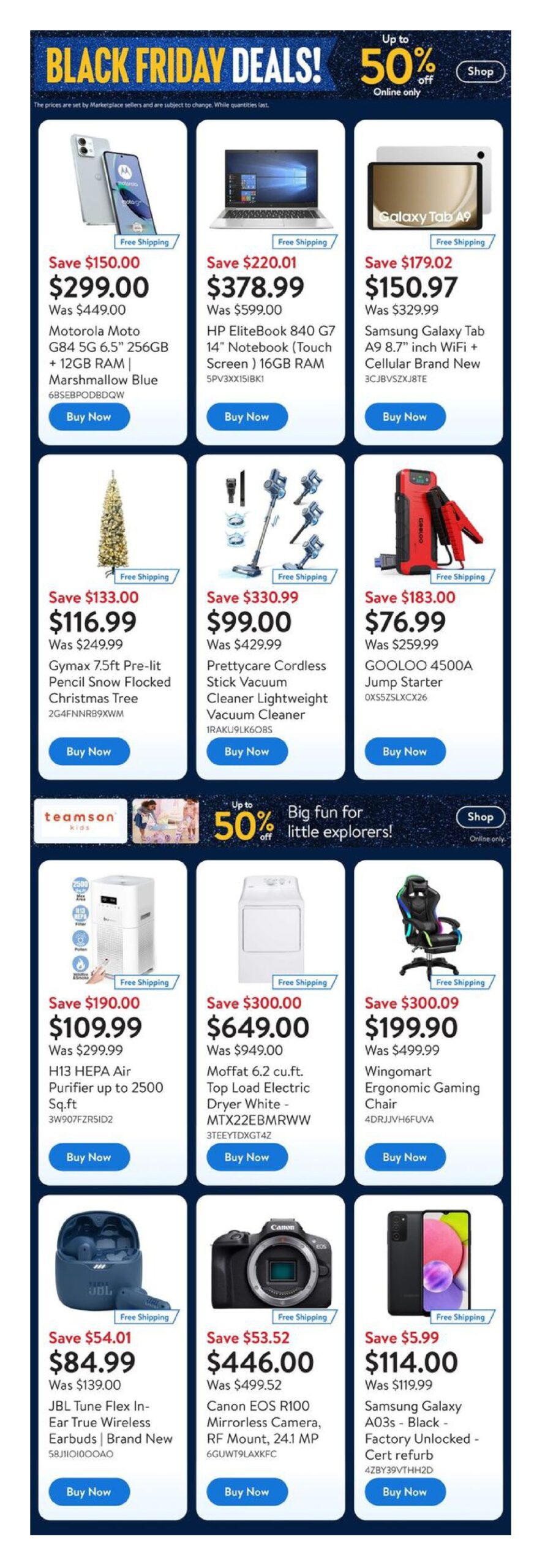 Walmart Black Friday Flyer Deals 2025 Canada