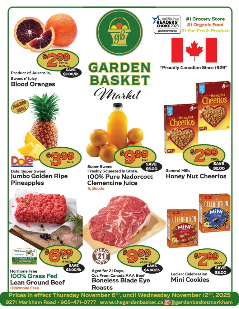 Garden Basket Weekly Flyer