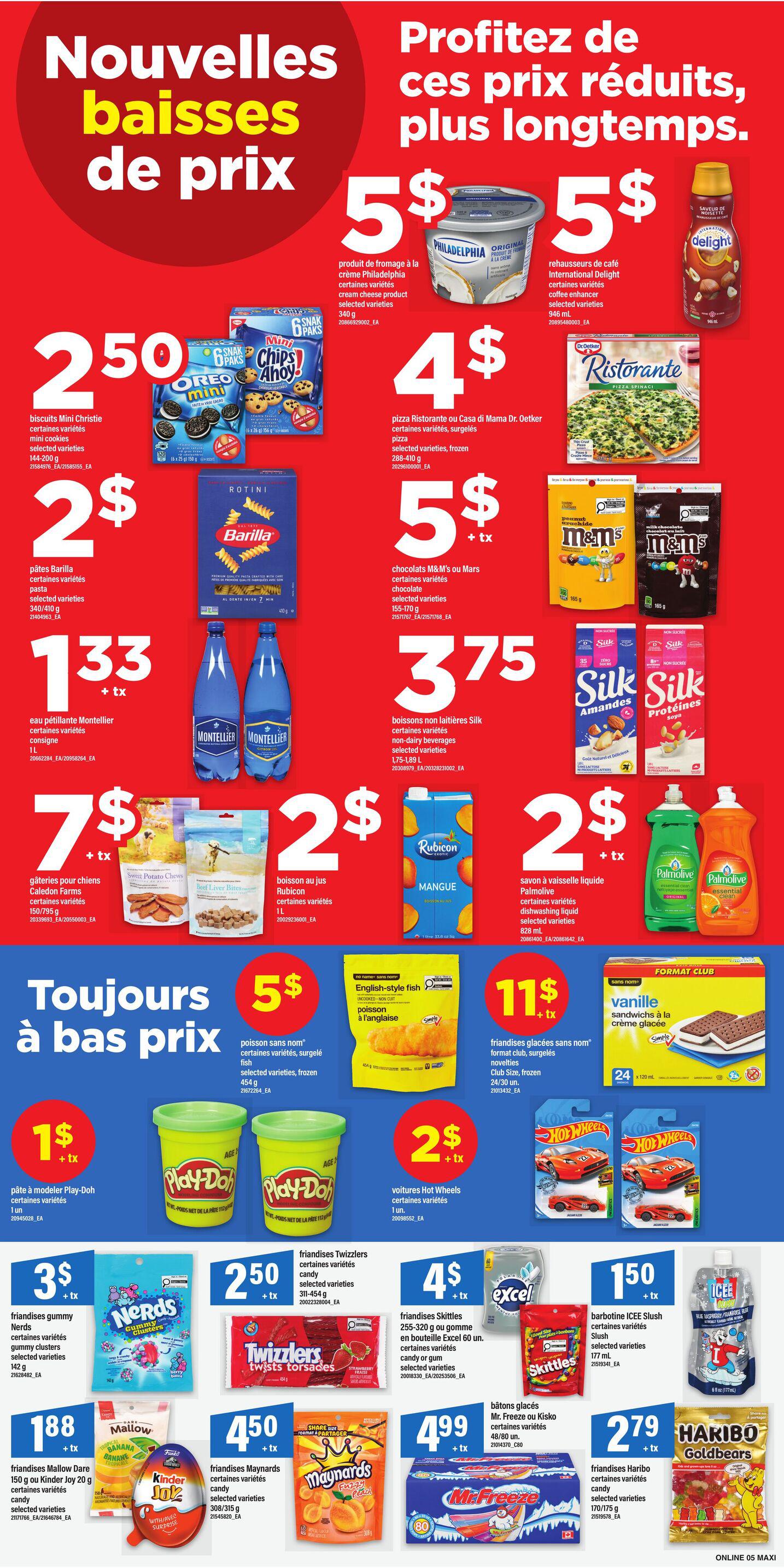 Circulaire Maxi 28 mai - 3 juin 2026