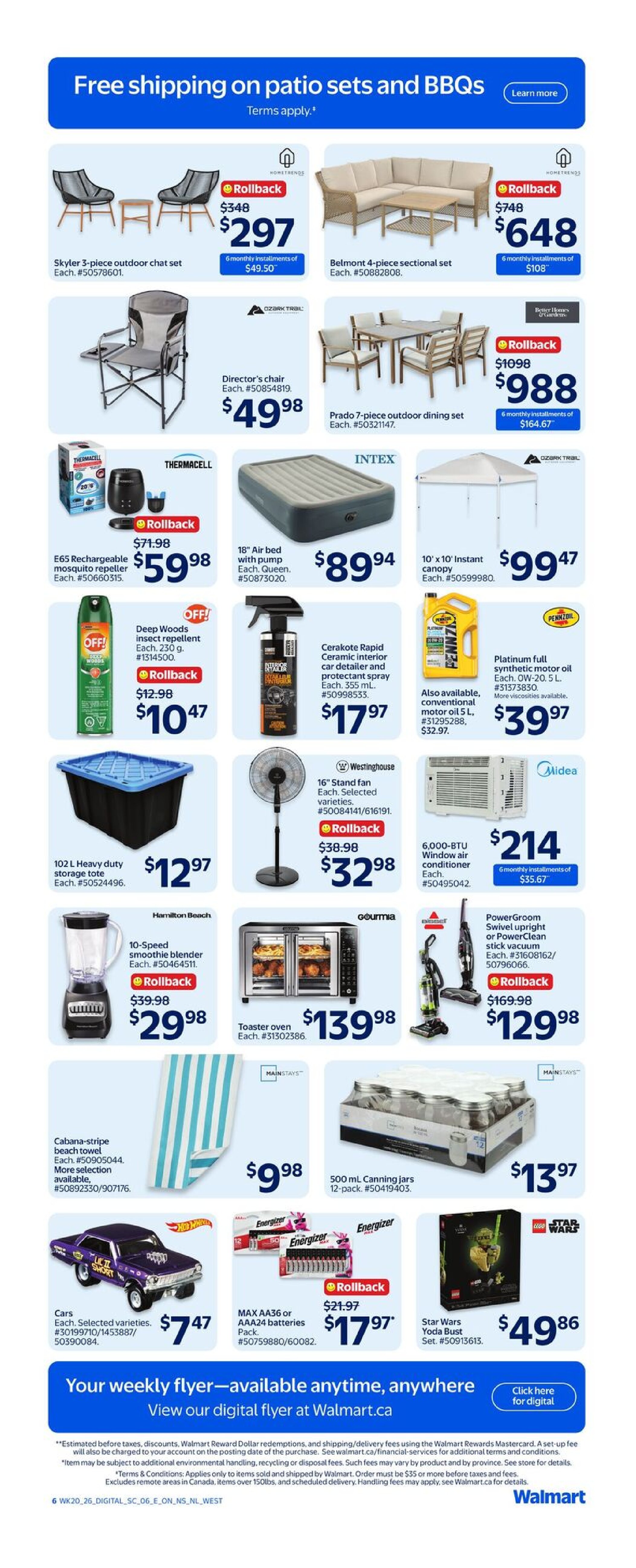 Walmart Flyer (West) June 11 - June 17, 2026