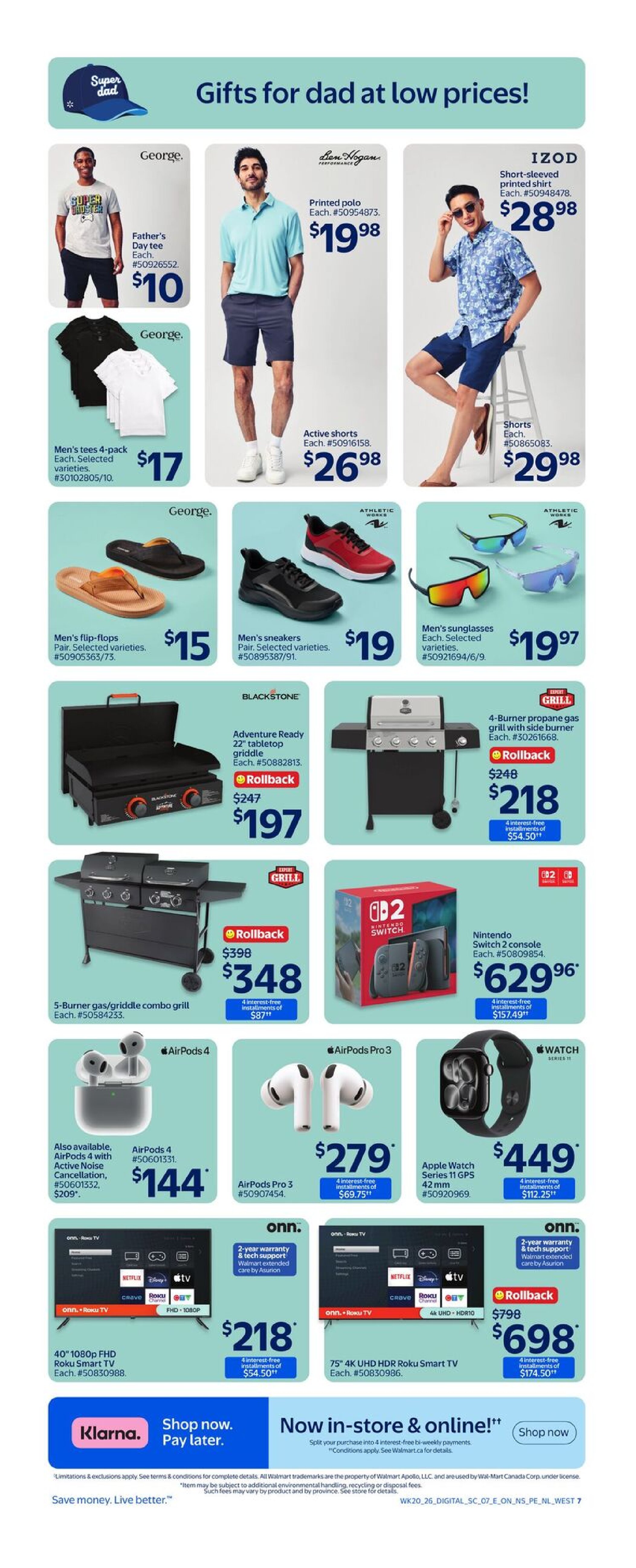 Walmart Flyer (West) June 11 - June 17, 2026